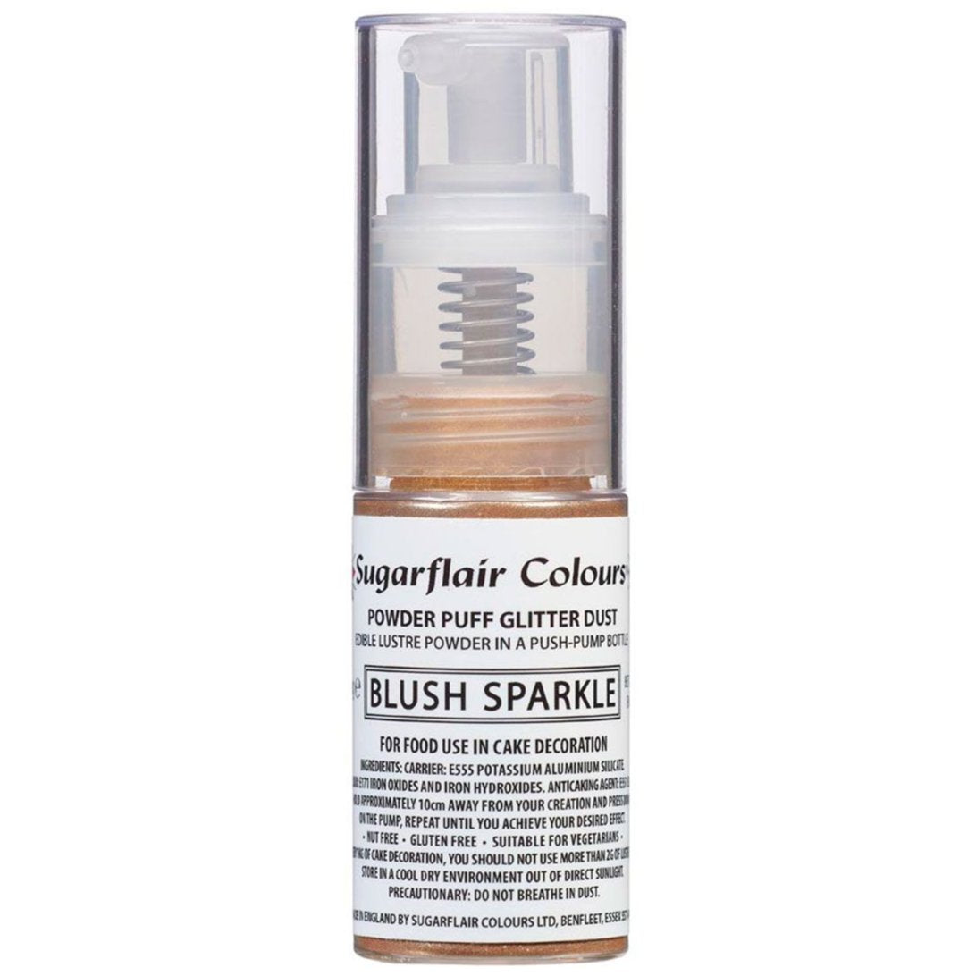 Blush Sparkle Dust POWDER PUFF 10g – SugarSisters.ie