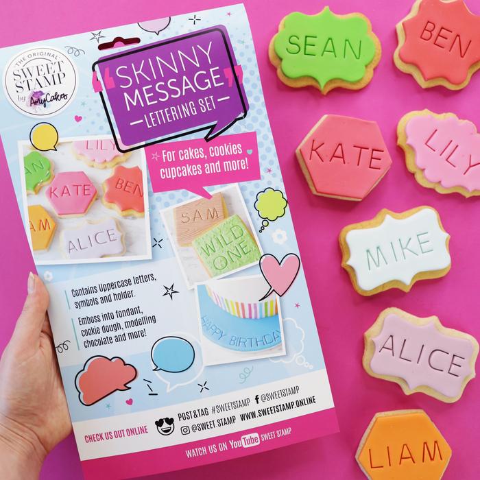 Skinny Message SWEET STAMP – SugarSisters.ie